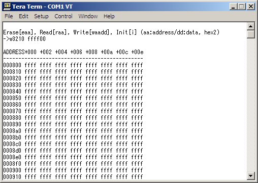 Bequest333のページ PIC18F EEPROM エミュレーション Jタイプ
