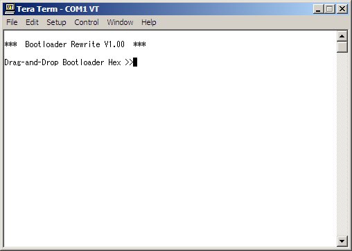 Bequest333のページ 番外 LPC810 タイニーブートローダーの自己書き換え