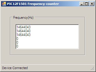Bequest333のページ USB出力の周波数カウンター