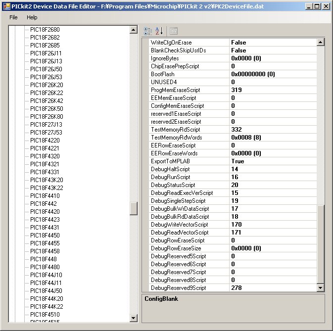 Bequest333のページ PIC18F24K42をPICKIT2で焼くTIPS その2