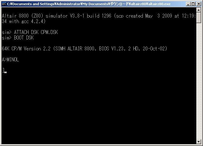 Bequest333のページ 1kワードのTINYBASIC その1