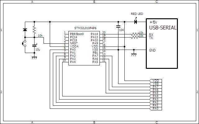 Bequest333のページ 1kワードのTINYBASIC STM32L010F4